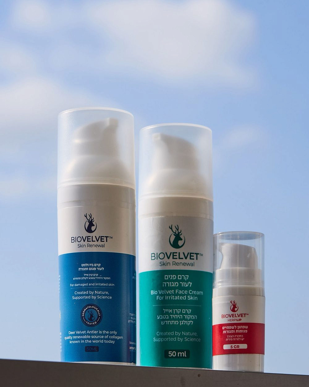 ביו וולוט: קרם לעור פגום ומגורה המבוסס על סוד ההתחדשות של קרן האייל ...